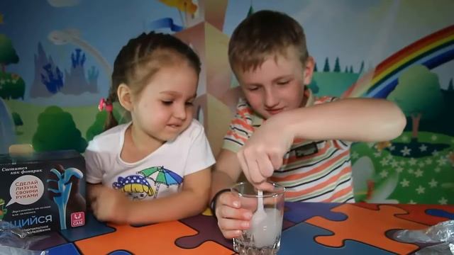✵ Как сделать Светящегося Лизуна | Делаем Лизуна Своими Руками