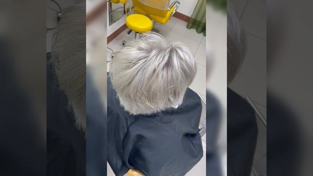 Блонд на короткие волосы