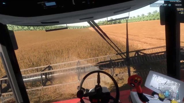 Farming Simulator 22 на руле // Кошмак