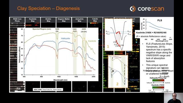 Continuous Mineralogical Characterization of Petroleum Systems with Hyperspectral Imaging