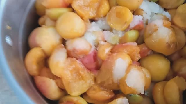 ВАРИМ АБРИКОСОВОЕ ВАРЕНЬЕ! ЗАМОРАЖИВАЮ ФРУКТЫ!