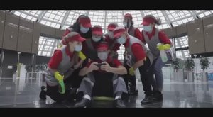 Группа компаний М1  зажгли в торговом центре