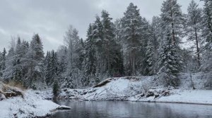Зимняя прогулка на сапе по р. Петух