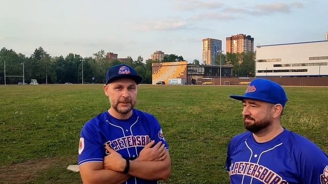 Бейсбол. Послематчевое интервью Brothers. Петренчук Денис | Лига СПБ 13.08.2023