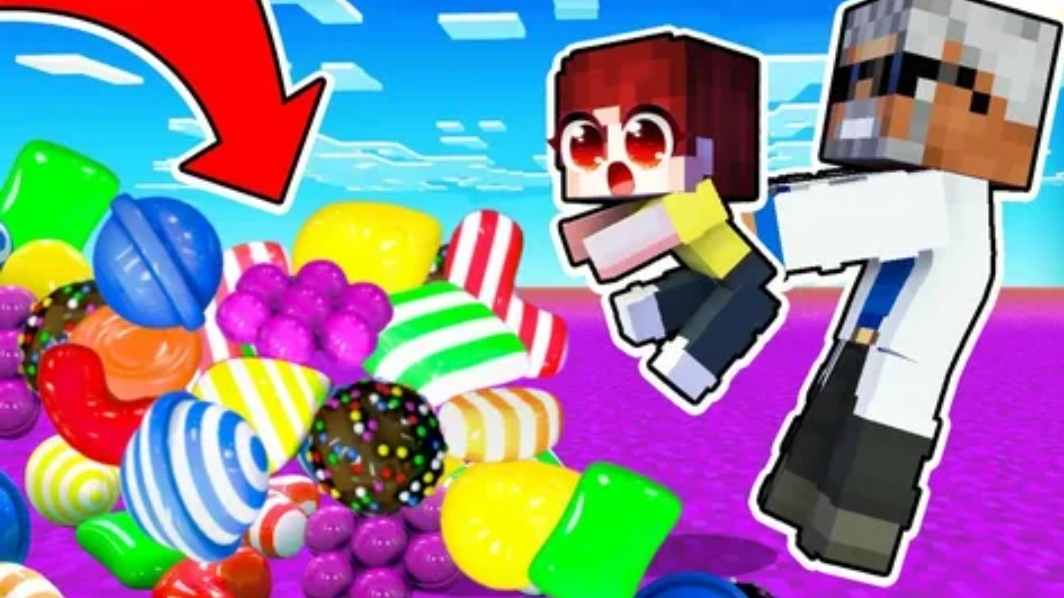 Дед сделал внуку БЕСКОНЕЧНЫЕ КОНФЕТЫ В МАЙНКРАФТ 100% ТРОЛЛИНГ ЛОВУШКА MINECRAFT