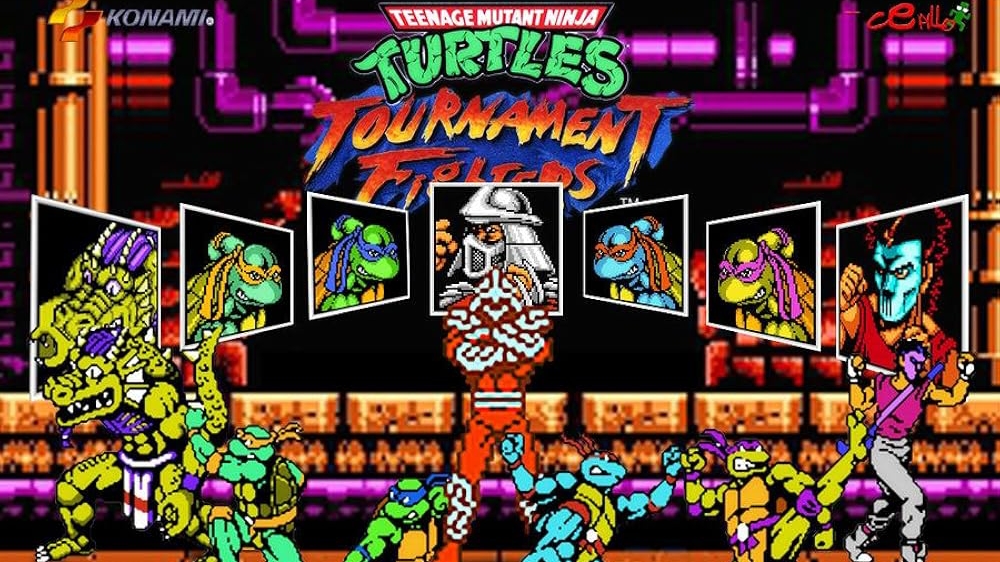 Teenage Mutant Ninja Turtles Tournament Fighters.Nes.Leonardo(gamepad).mp4