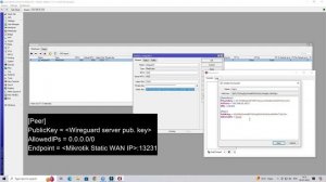26. Step by Step Guide to Setup Multiple Peers on Mikrotik Wireguard