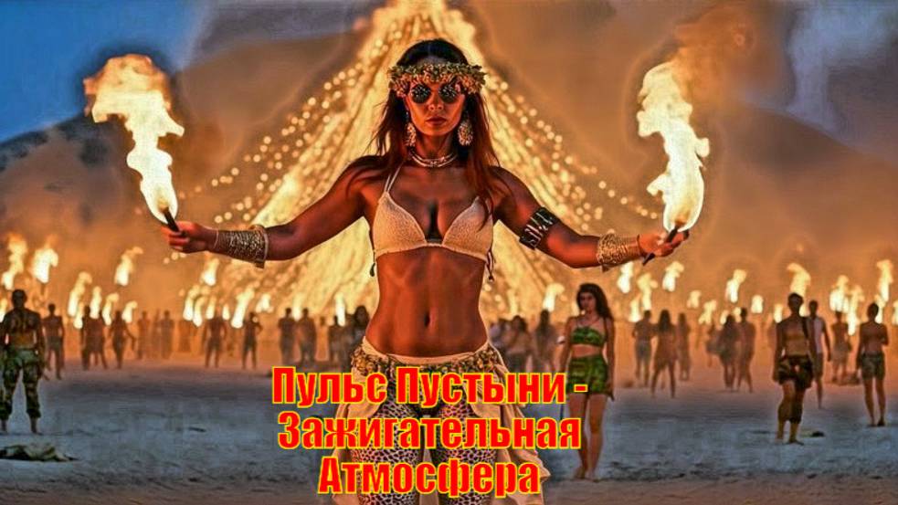 Микс Техно и Хауса Пульс Пустыни - Зажигательная Атмосфера