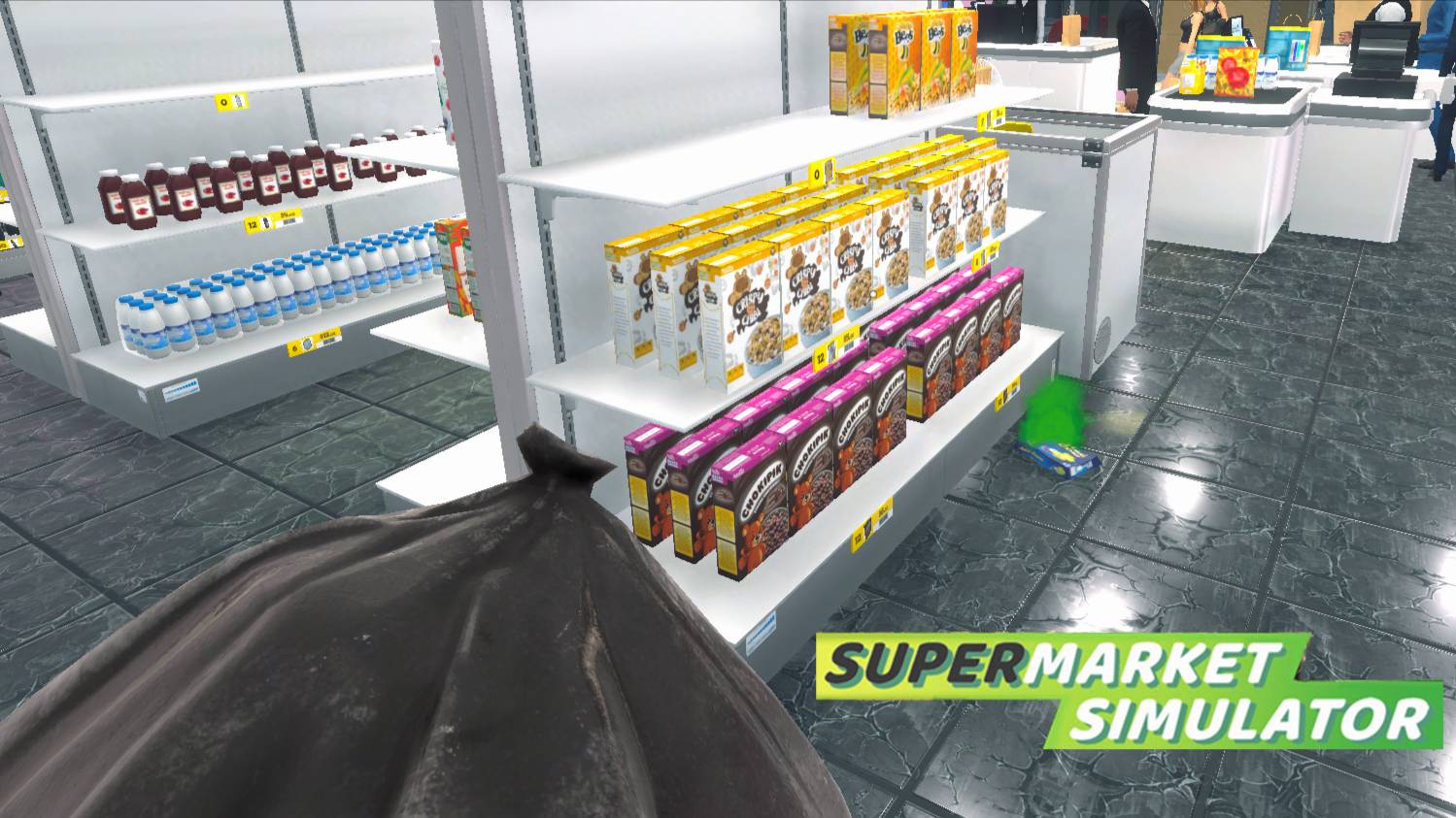 Симулятор уборщика? :3 Supermarket simulator :3 #35