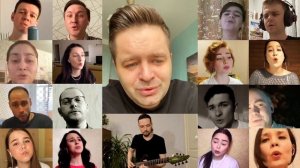 Дина Гарипова, Сергей Волчков, Людмила Пахомова и вся страна - Тонкая рябина (#ПоюРябинуСДиной)