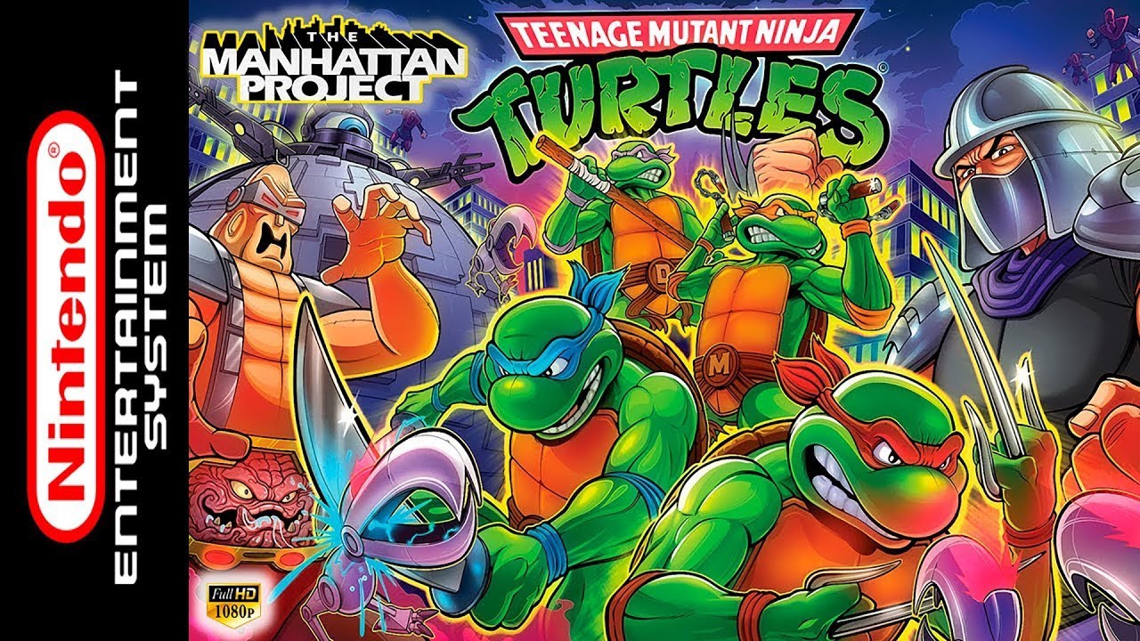 Teenage Mutant Ninja Turtles 3.Snes.Бесячие солдаты и много веселья.mp4