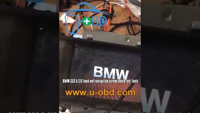 BMW CCC CIC Head unit navigation central screen i drive system test platform