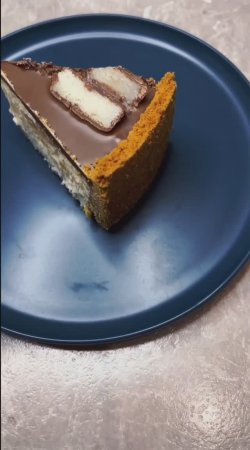 Чизкейк "Баунти" #food #чизкейк #cooking #итинг #recipe #вкусно #рецепт #торт #dessert #блюдо