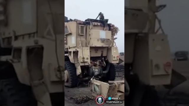 Уничтоженные бронемашины International MaxxPro противника на разных из направлениях зоны СВО