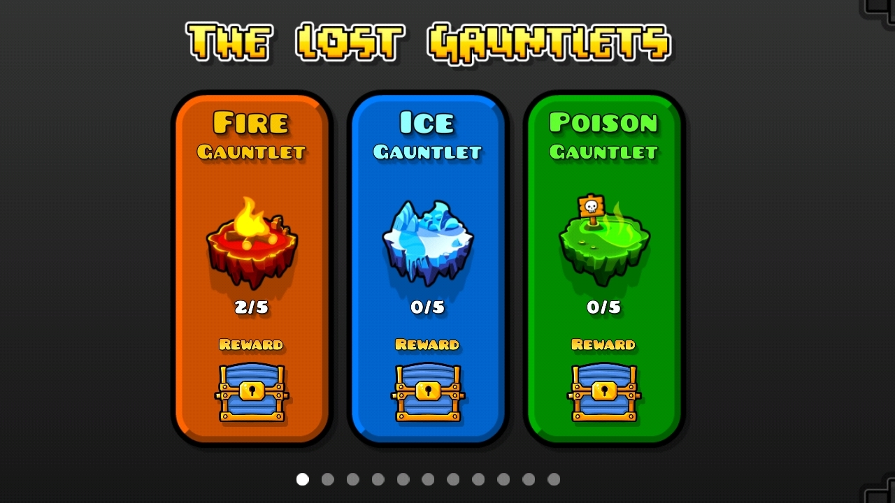 Прохождение первого гаунтлета в Geometry dash