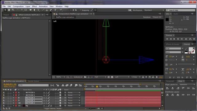 After effect Arabic Tutorial netflix logo animation - смотреть видео ...