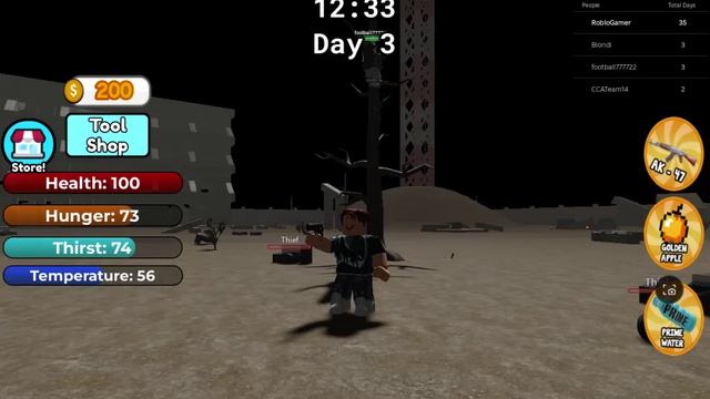 играю в выживание и показываю самый секретный лут (1 часть)