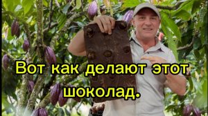 Я даже засунул палец в жидкий шоколад.