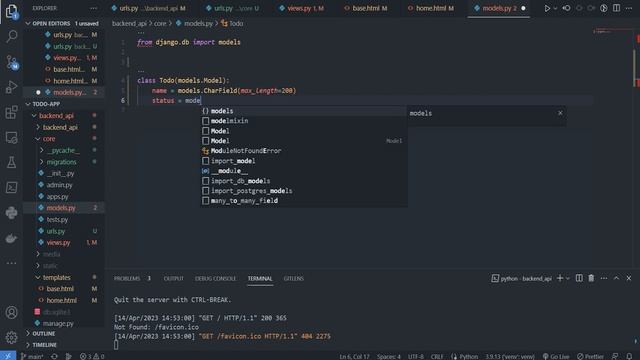 Django React todo-app проект. Serializer models #2