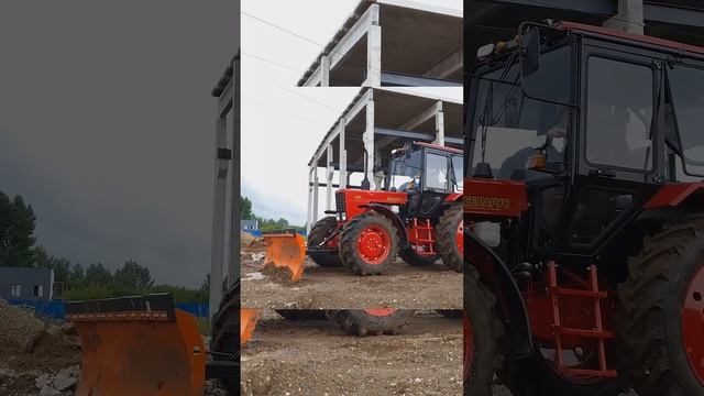Отвал с резиновыми и стальными ножами
