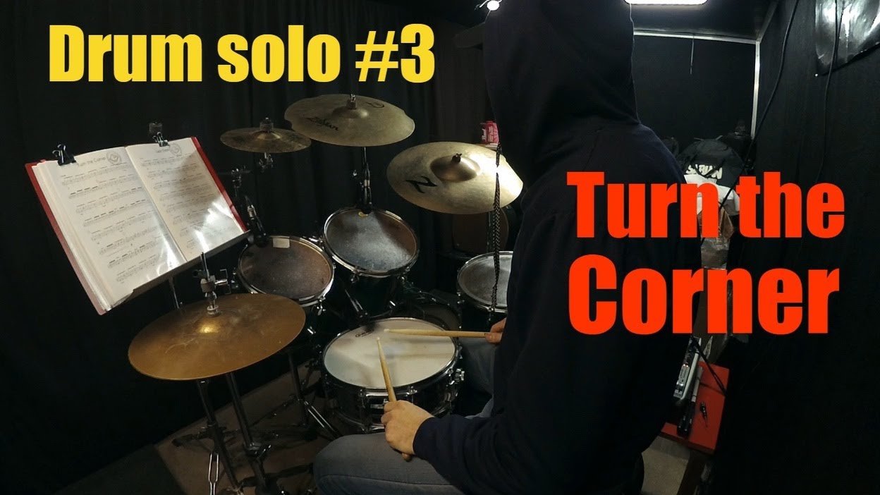 Drum kit solo №3 Turn the Corner\50 Drum set solo (Ben Hans)