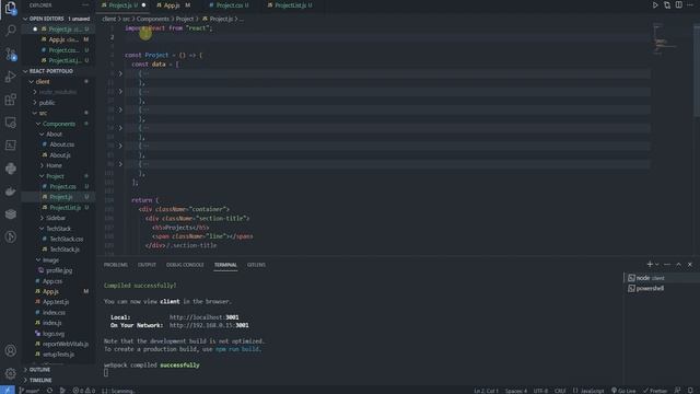 React webportfolio Projects Часть1 #12