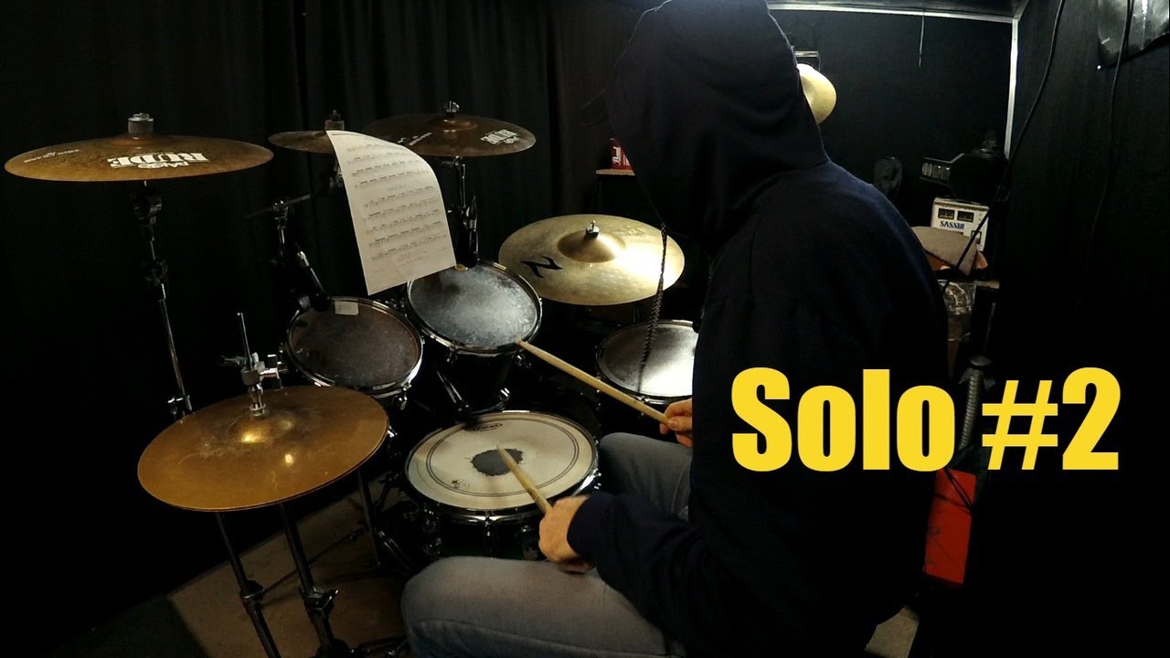 Drum solo #2 + хэт и бочка/Charley Wilcoxon - 150 Rudimental Solos