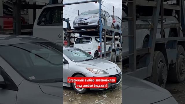 Автовозы ежедневно отправляем по РОССИИ! Японские авто ЗАХВАТЫВАЮТ РЫНОК! #авто #правыйруль #шортс