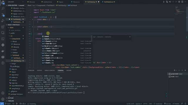 React webportfolio Кнопка Load More #11