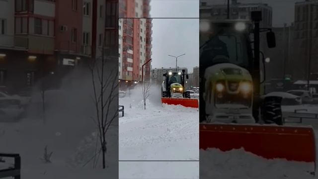 Отвал для уборки снега Большая Земля