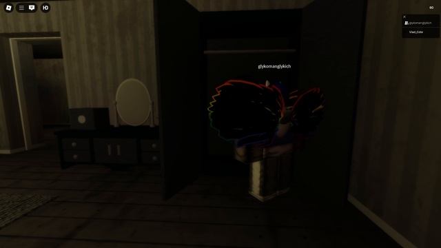 Полное прохождение хоррора Эвелин 1 глава вместе с Димасом: (Roblox)