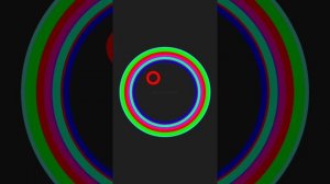 Bouncing Balls Rainbow Circles #bouncingball #satisfying #simulation #viralshorts #asmr