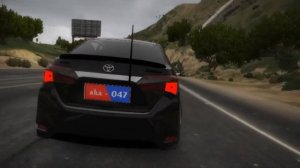 Toyota Corolla e140 and e160 in GTA V Vibes #video #viral #trending