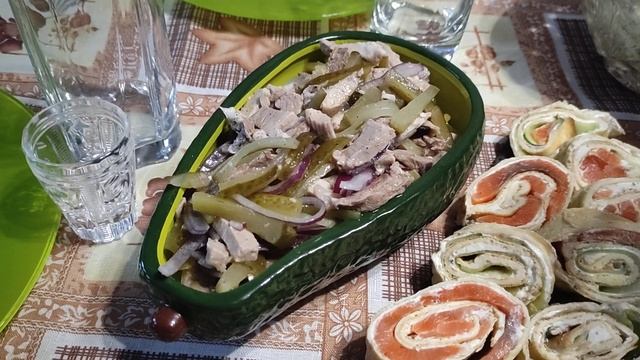 Мой праздничный стол по кето