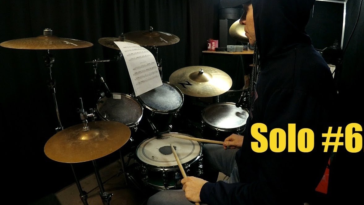 Drum solo #6 на Tama Royalstar 14x5/Charley Wilcoxon - 150 Rudimental Solos
