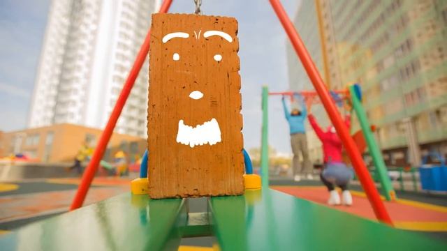 Реклама строительной компании Арбан. Детские площадки.