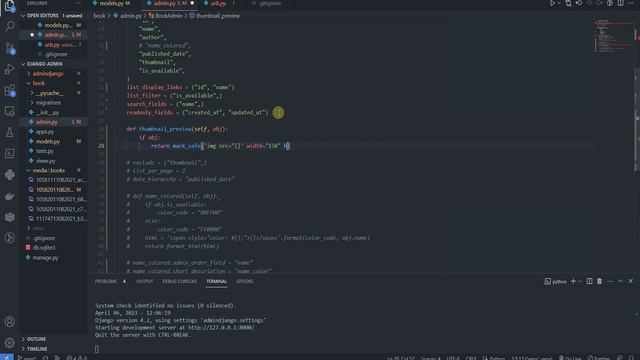 Django Admin Картинка вместо Ссылки #2