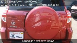 2012 Toyota RAV4 Base 4x2 4dr SUV for sale in Hawthorne, CA