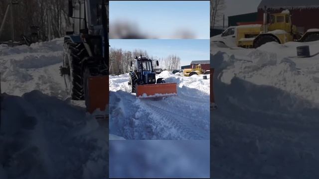 Отвал на МТЗ 1221