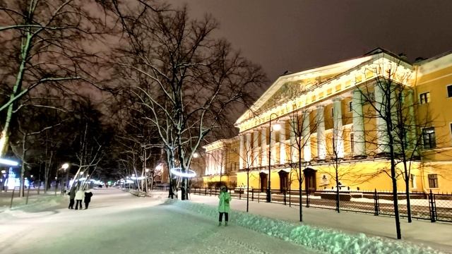 Санкт-Петербург накануне Старого Нового Года. 13.01.2025