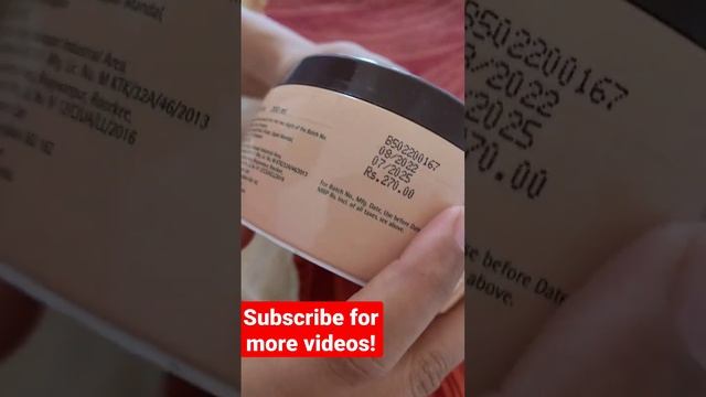 Himalaya *Rich cocoa butter* body cream review #shorts #youtubeshorts #viral #trending #unboxing