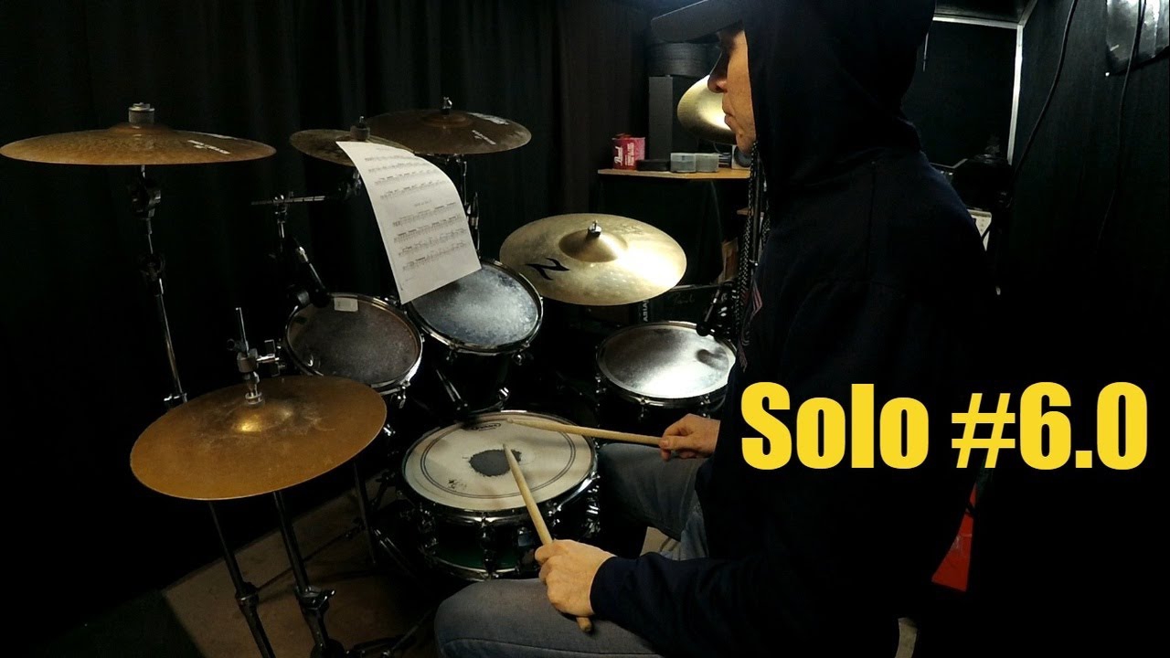 Drum solo #6 на Mapex Saturn 14x5.5/Charley Wilcoxon - 150 Rudimental Solos