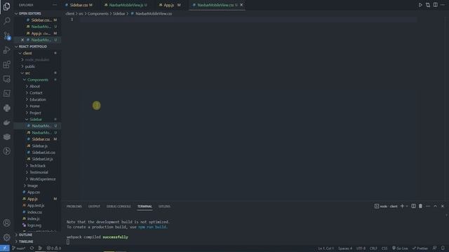 React webportfolio Мобильна версия #21
