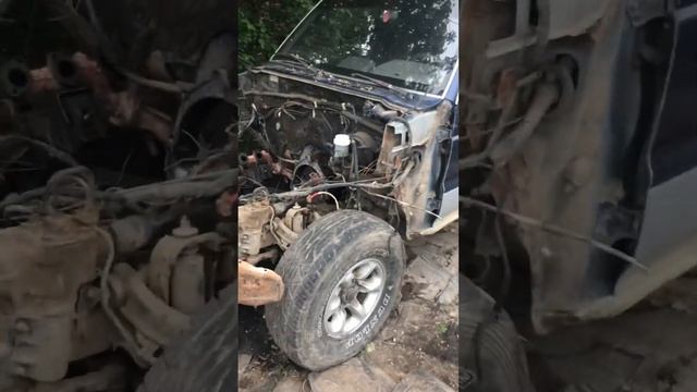 Сняли #двс с #митсубиши #паджеро его приобрели с доставкой в соседний район, сейчас повезу. По бу з