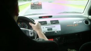 nurburgring in car cam - suzuki swift!