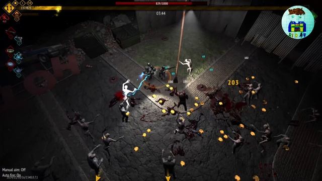 Yet Another Zombie Survivors. 3 Поиграл в демоверсию. Только игровой процесс. Без комментария.