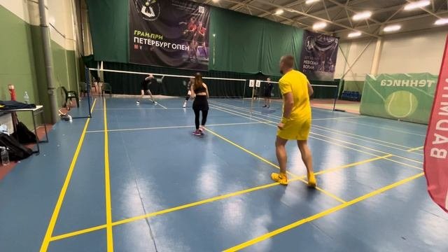 Турнир по бадминтону, 20.09.2024 г. 2 игра, 2 партия