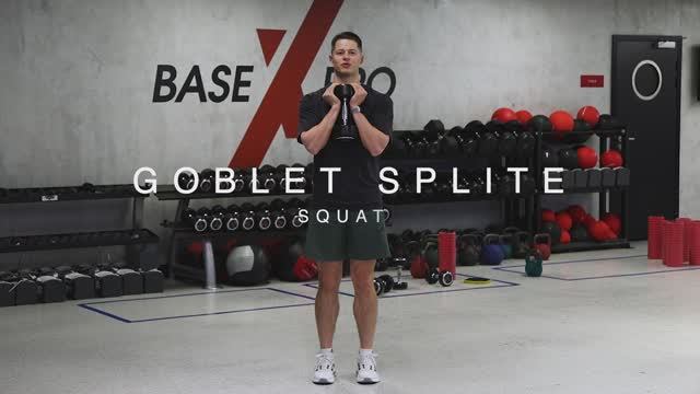 Goblet Splite Squat/ Сплит присед с гантелью в Гоблет позиции