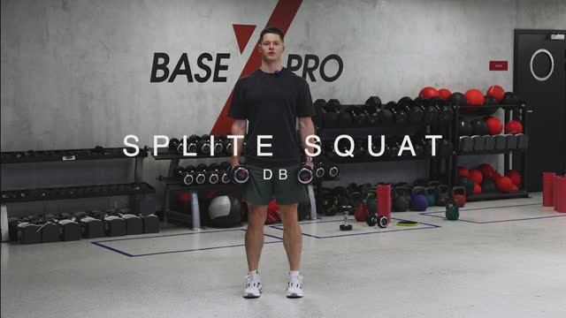 SPLITE SQUAT DB/ Сплит присед с гантелями