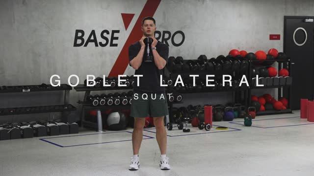 GOBLET LATERAL SQUAT/ Боковой присед с гантелью в Гоблет позиции